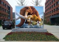 China Great Waterproof Super Slim Outdoor Led Screen Rental With 512x512 Die Caste Cabinet for sale