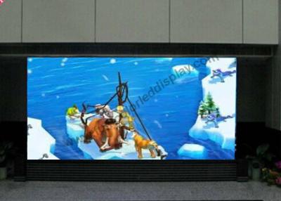 China P10 Energy Saving Rental Led Display Indoor With Connectors Flight Case Package for sale