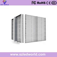 China Sleek Glass Screen Show Wall with Cabinet Weight 8.5kg and Module Resolution 32dot×32dot for sale