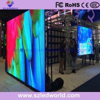 China 1/16Scan Transparent LED Video Wall 256X128 Seting / 256X64 real Screen Resolution 712 Sqm Pixel Density for sale