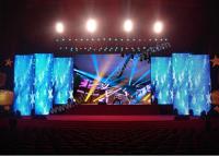 China Black SMD2121 Indoor Rental LED Display Low Voltage Power Supply 64x64 Dots for sale