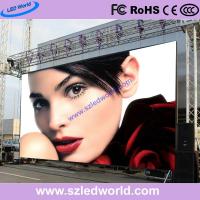 China Long Lifespan Hanging/Fixed Outdoor Rental LED Display 140° Viewing Angle Synchronization Control for sale