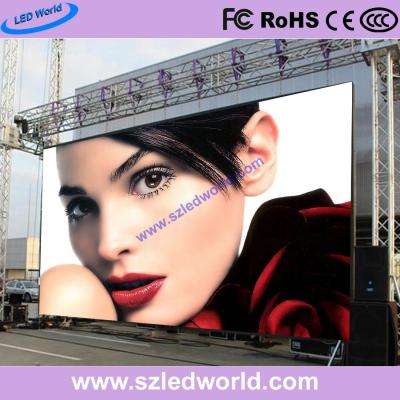 China Long Lifespan Hanging/Fixed Outdoor Rental LED Display 140° Viewing Angle Synchronization Control for sale