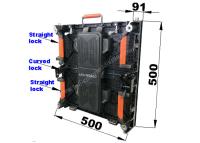 China P4.81 Curved LED Video Display Both For Straight And Arc Shape , High Definition for sale