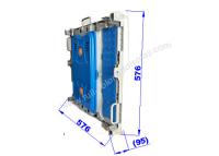 China P3 Indoor Rental LED Display Screen With Back And Front Service , High Gray Scale for sale