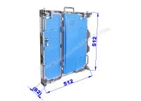 China High Precision Advertising P4 Indoor Rental LED Display Video For Fashion Show for sale