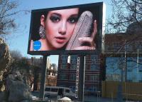 China IP65/IP54 P6 LED Screen Outdoor Advertising Fixed Panel 3G / Wifi Wireless Pole Installation for sale