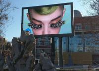 China IP65/IP54 P6 LED Screen Outdoor Advertising Fixed Panel 3G / Wifi Wireless Pole Installation for sale