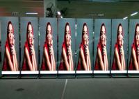 China Portable P2.5 Slim Indoor PLED Poster Display Screen For The Reception / Stores for sale