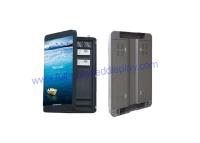 China Intelligent Advertising Full Color LED Display Digital Media Sign Screen With Single Pole for sale