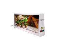 China Rooftop LED Taxi Sign Double Sided 40000 Dots / M2 For Car Convenient Moving Advertising for sale