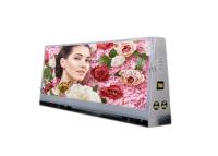 China Rooftop LED Taxi Sign Double Sided 40000 Dots / M2 For Car Convenient Moving Advertising for sale
