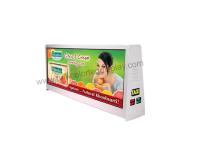 China High Definition LED Taxi Sign P2.5 Aluminum Advertising Screens Sign 150° View Angle for sale