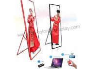China Free Standing LED Advertising Player Removable Pixel 2.5/3mm Digital Poster Screen for sale