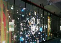 China Rental Transparent LED Video Wall Full Color P3.91 1m* 0.5m 4000 Nits Brightness for sale