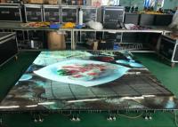 China Acrylic LED floor tile Display SMD 2727 P3.91 P4.81 P5.2 P6.25 Aluminum Panel Material for sale