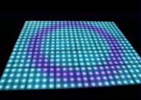 China RGB Video LED floor tile Display screen Acrylic 4500 Nits IP65 For Holiday Party for sale