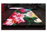 China IP65 Waterproof Acrylic Led Screen floor Tile Backdrop , Led Curtain Display With Radar System for sale