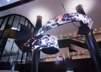 China P5 1/16 Scan Flexible Indoor Fixed LED Display 40000 Dots/m2 Hanging Stallation for sale