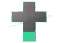 China Programmable Outdoor Fixed LED Display Pharmacy Cross Screen Full Color P10 for sale