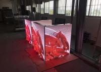 China Curved Seamless Corner Outdoor Led Video Display P6 1R1G1B With 2 Years Warranty for sale