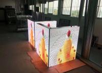 China Curved Seamless Corner Outdoor Led Video Display P6 1R1G1B With 2 Years Warranty for sale