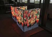 China Right Angle Outdoor Fixed LED Display P8 1R1G1B 15625 Pixels / Sqm High Brightness for sale