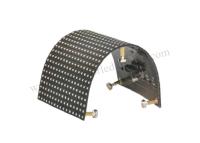 China Untra Thin Flexible Led Screen Module 8mm Pixel Pitch DC 5V 50000 Hours Lifetime for sale