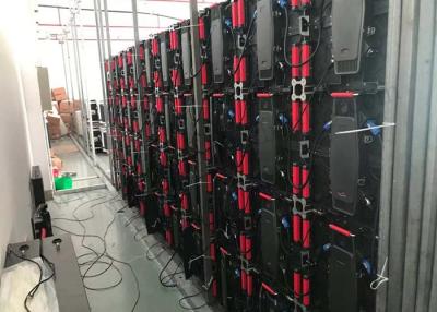 China 14 Bit 6mm Outside Led Video Wall Screen Permanent With Nova Linsn Control System for sale