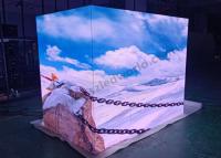 China P3.91 Flexible Outdoor Rental LED Screen Corner Protection SMD System High Definition for sale