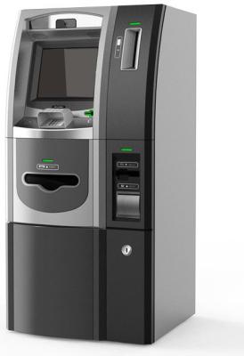 China 32bit Win7 Self Service Terminal , Elegant profile shapewith multifunction card reader& banknote accept for sale