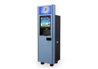China Core i5 CPU Double Screen Smart Kiosk Machine Carbon Steel for sale