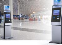 China 640mm*1755mm Free Standing  Machines , Ming Tech Interactive Touch Screen Kiosk. for sale