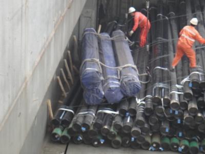 China 5-1/2inch K55 BTC API Casing Pipes Shiped By Bulk Vessle for sale