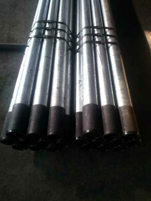 China API 5L GR.B PSL1 Hot Galvanized Seamless Tubes with threads and couplings for sale