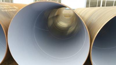 China ASTM A252GR.3 High Tensile Spiral Pipes Used in Pile fabrications for sale