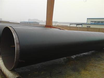 China 3LPE 2.0mm  Coated Spiral Steel Pipes API 5L X65 as piles for sale