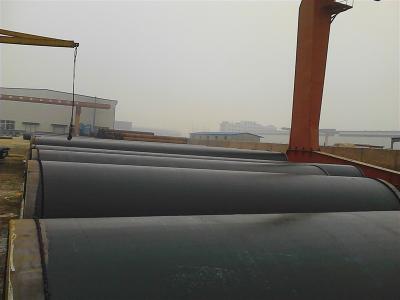 China SSAW welded carbon pipes with epoxy resin coating for sale
