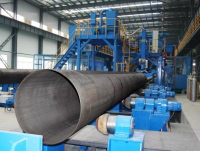 China ASTM A252 GR2 lsaw welded pile pipes with anti-rust paintings for sale