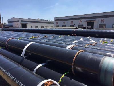 China 3LPE 2.2mm Coated SSAW welded steel pipes  China origin for sale