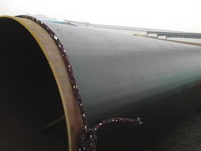 China Coal Tar Epoxy Coated ERW Steel tubes for liquid transferring for sale