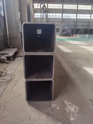 China S275JRH structural square steel sections with right angles used in glass curtain wall for sale