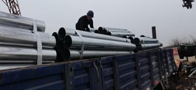 China ERW hot galvanized black pipes for furnitures for sale