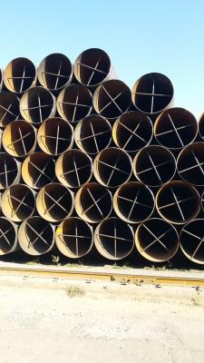 China EN10219 S275 spiral steel pipes for fluids transportation for sale