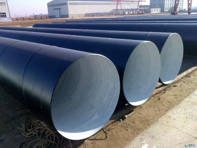 China S355 SSAW Welded steel pipes with external 3PE and internal FBE Coating for sale