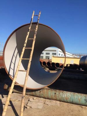 China S355 Structural Spiral Pipes used as piles under the sea for sale