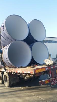China S355 Structural Spiral Pipes used as piles under the sea for sale