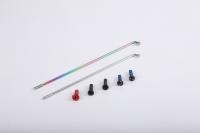China High Tensile Streng Motorcycle Spokes And Nipples Color Titan for sale