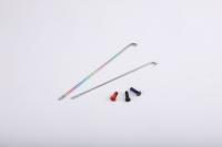 China High Tensile Streng Motorcycle Spokes And Nipples Color Titan for sale