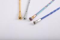 China Various Sizes Motorcycle Twisted Spokes Perfect Fit Easy Installation for sale